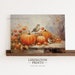 Fall Vintage Bird Art Wall Decor Printable Pumpkin Painting Vintage ...