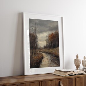 Moody Fall Gallery Wall Set of 6, Printable Fall Decor Halloween Print ...