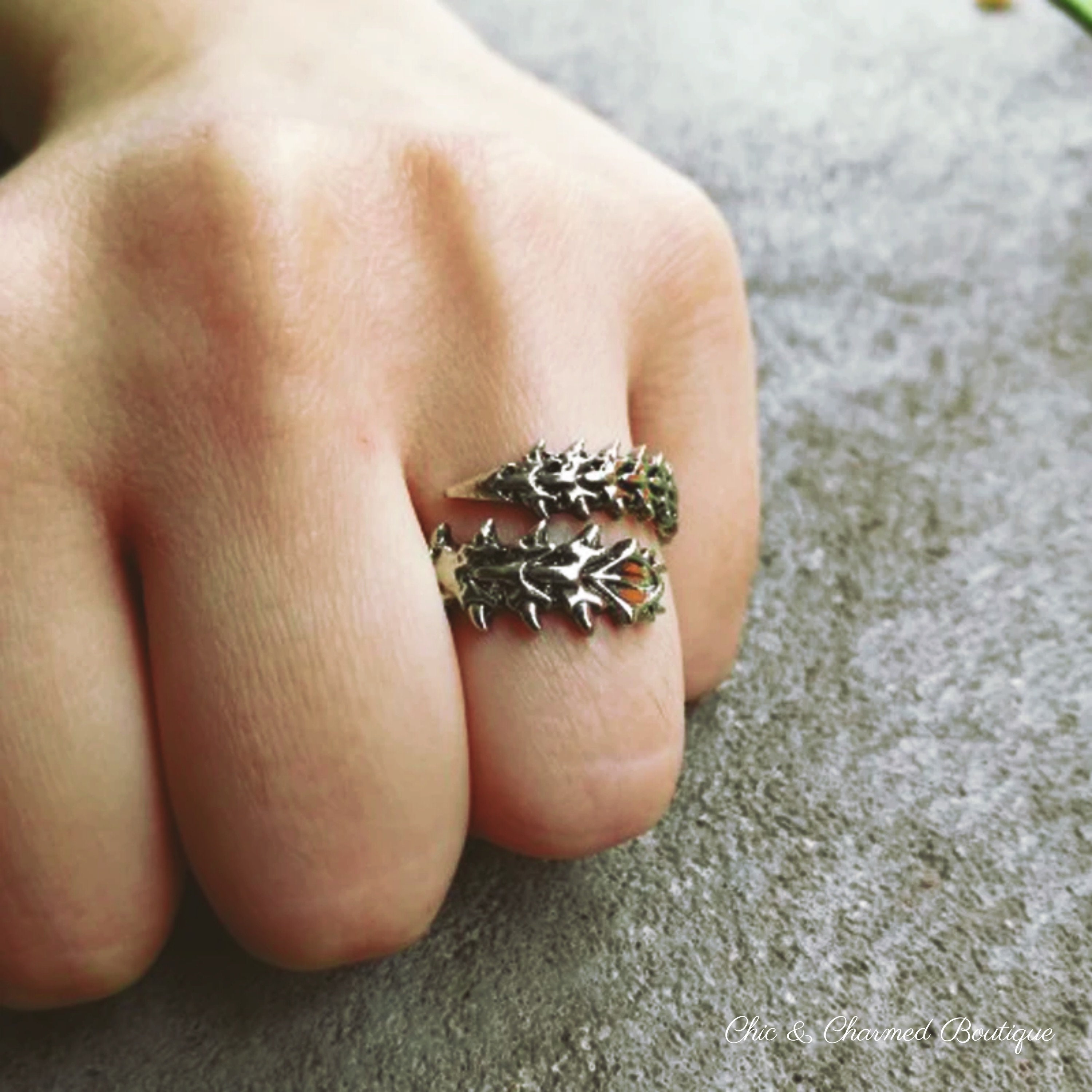 Kaneki Ken Cosplay Ring Adjustable Tokyo Ghoul Cosplay Ring Silver ...