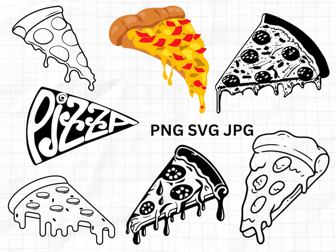 Pizza Slice SVG, Fast Food, Love Pizza, Pizza Clipart, Pizza Party ...