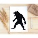Werewolf Silhouette SVG, Wolf Svg, Wolfman Svg, Horror SVG, Werewolf ...