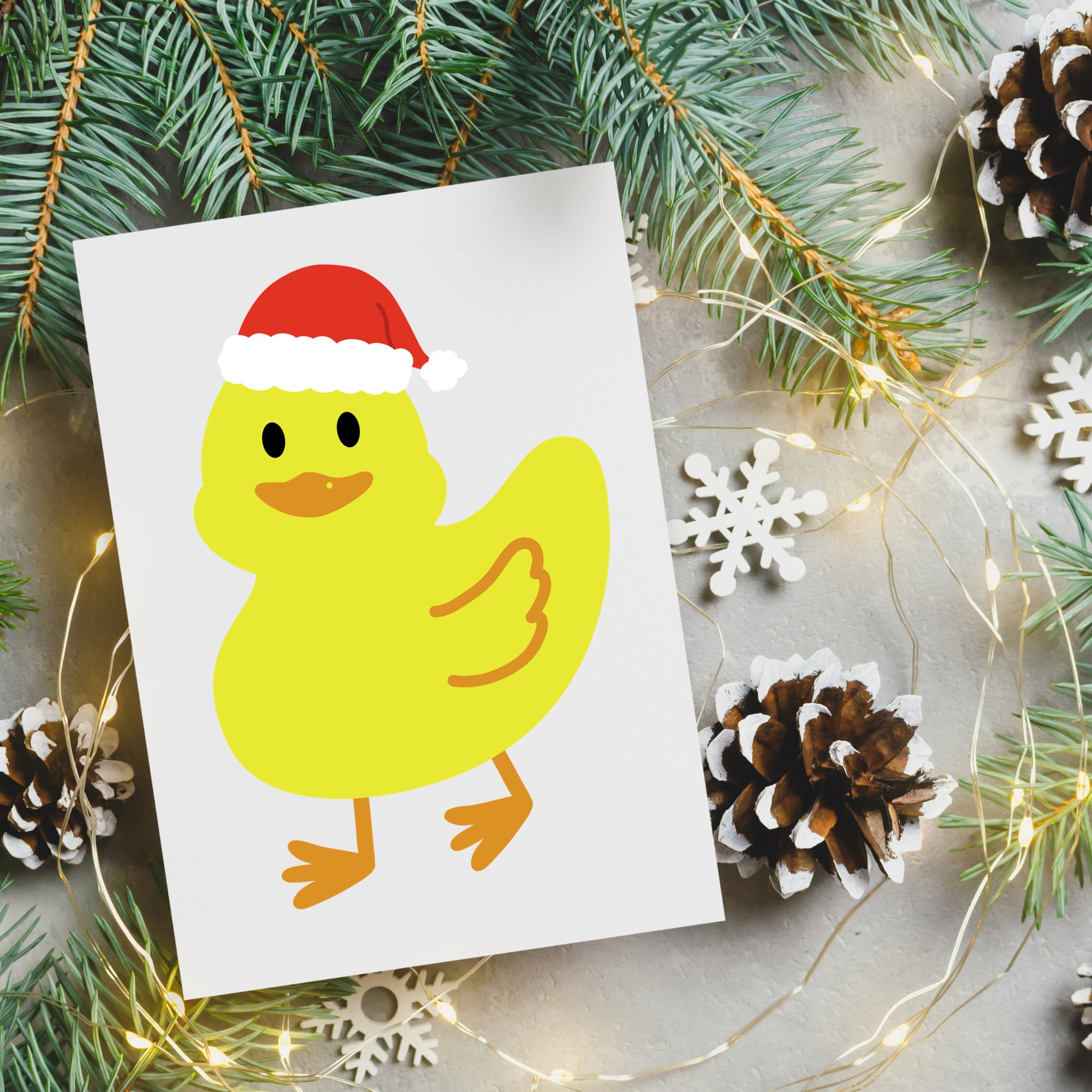 Duck Santa Hat Svg Duck Svg Bundle Rubber Ducky Svg Baby - Etsy