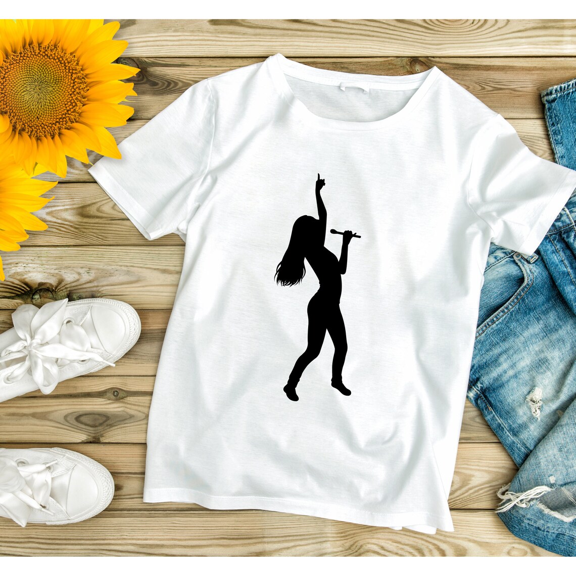 Women Singing Song , Singer SVG Cut Files , Dancing and Singing People ...