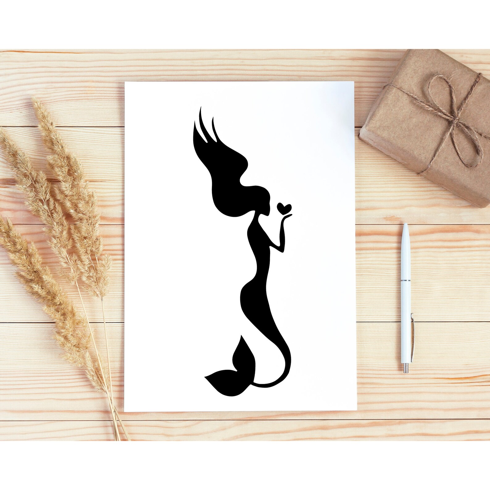 Mermaids Svg, Mermaid Clipart SVG Bundle, Shell Svg, Cricut Mermaid Svg ...