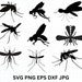 Mosquito Svg, Mosquitoes Svg, Mosquito Cut Files, Mosquito Silhouette ...