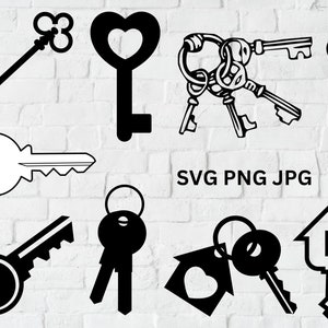 Key SVG, Key Clipart, Keys Svg Bundle, Magic Key Svg, Vintage Key Svg ...