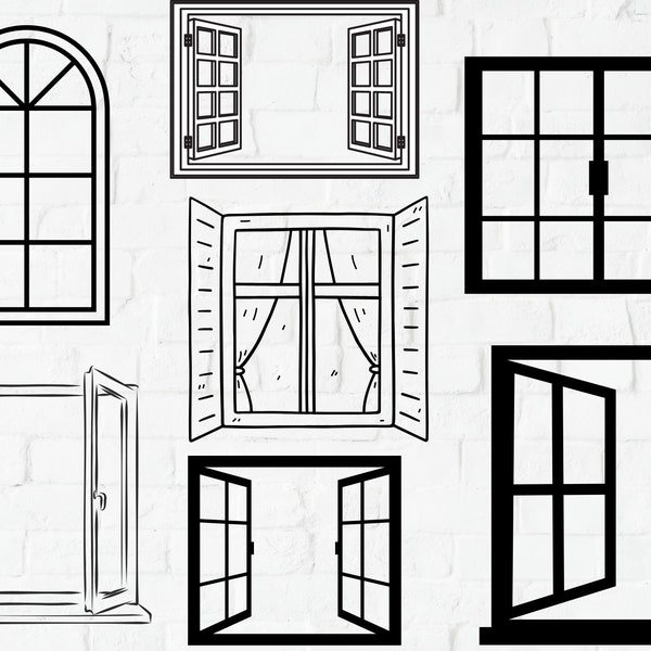 Window Svg - Etsy