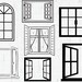Window SVG Bundle, Church Window Svg, Gothic Window Png, Window Cut ...