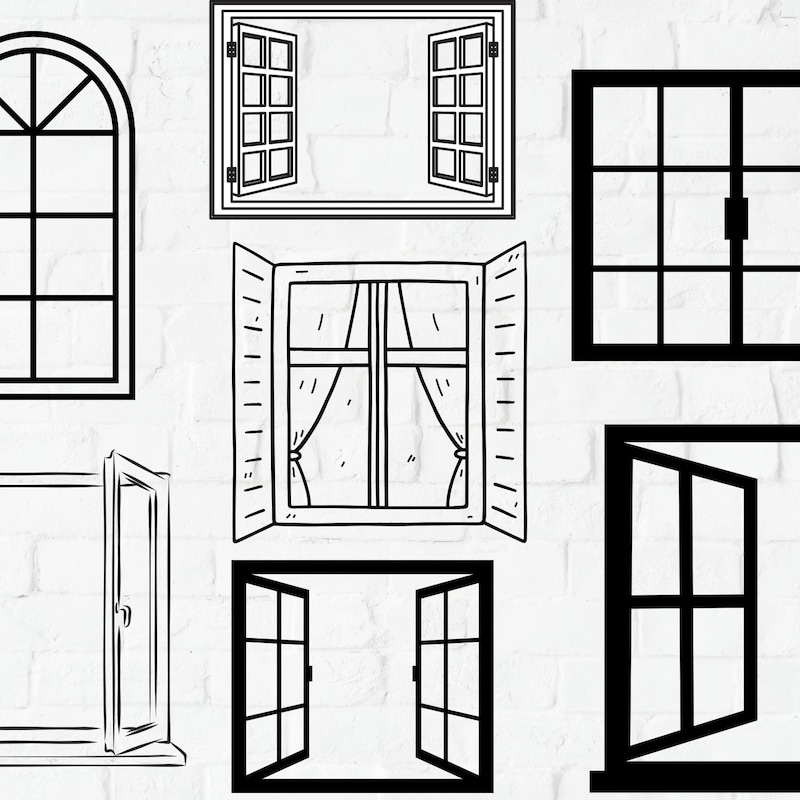 Window Svg - Etsy