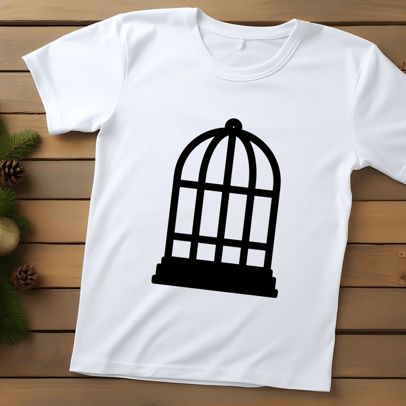 Bird Cage Svg Bundle, Cages Svg Cut File, Bird Cage Silhouette, Bird ...