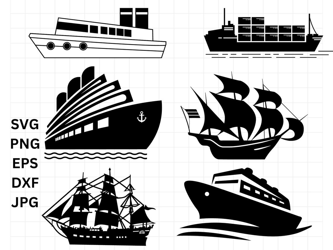 Pirate Ship Svg Pirate Ship Clipart Pirate Ship Cricut Ship - Etsy