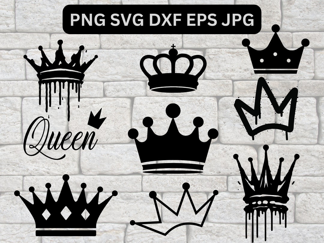Crown SVG Bundle ,royal Crown SVG, Queen Crown, Princess Crown , King ...