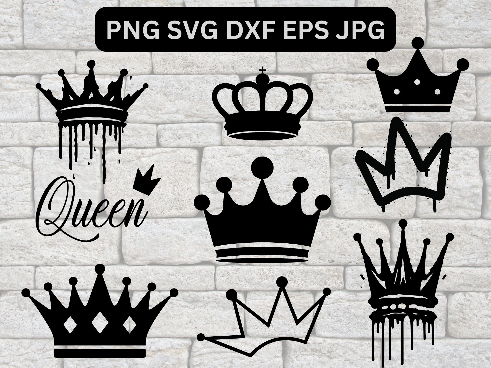 Crown SVG Bundle ,royal Crown SVG, Queen Crown, Princess Crown , King ...