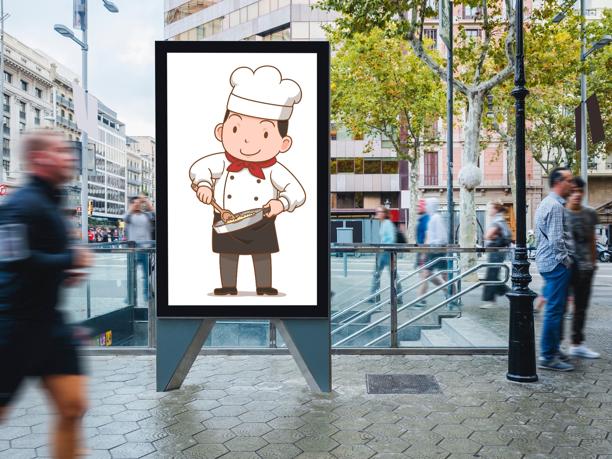 Animated Cooks Clipart PNG Digital Files, Chef Svg Chef Png Cook Svg ...