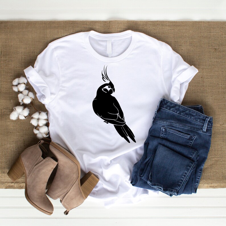 Cockatiel Svg, Parrot Clipart Image, Tropical Svg, Parrot PNG ...