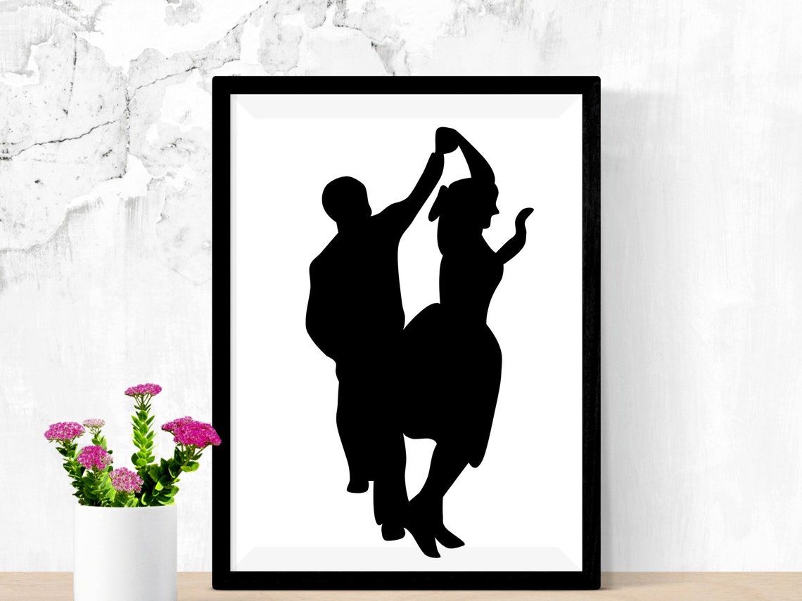 Dancing Couple Svg Bundle, Dance Svg, Couple SVG, Dance Silhouette ...