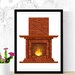 Chimney SVG, Chimney PNG, Brick Clipart, Brick Chimney Svg, House Roof ...