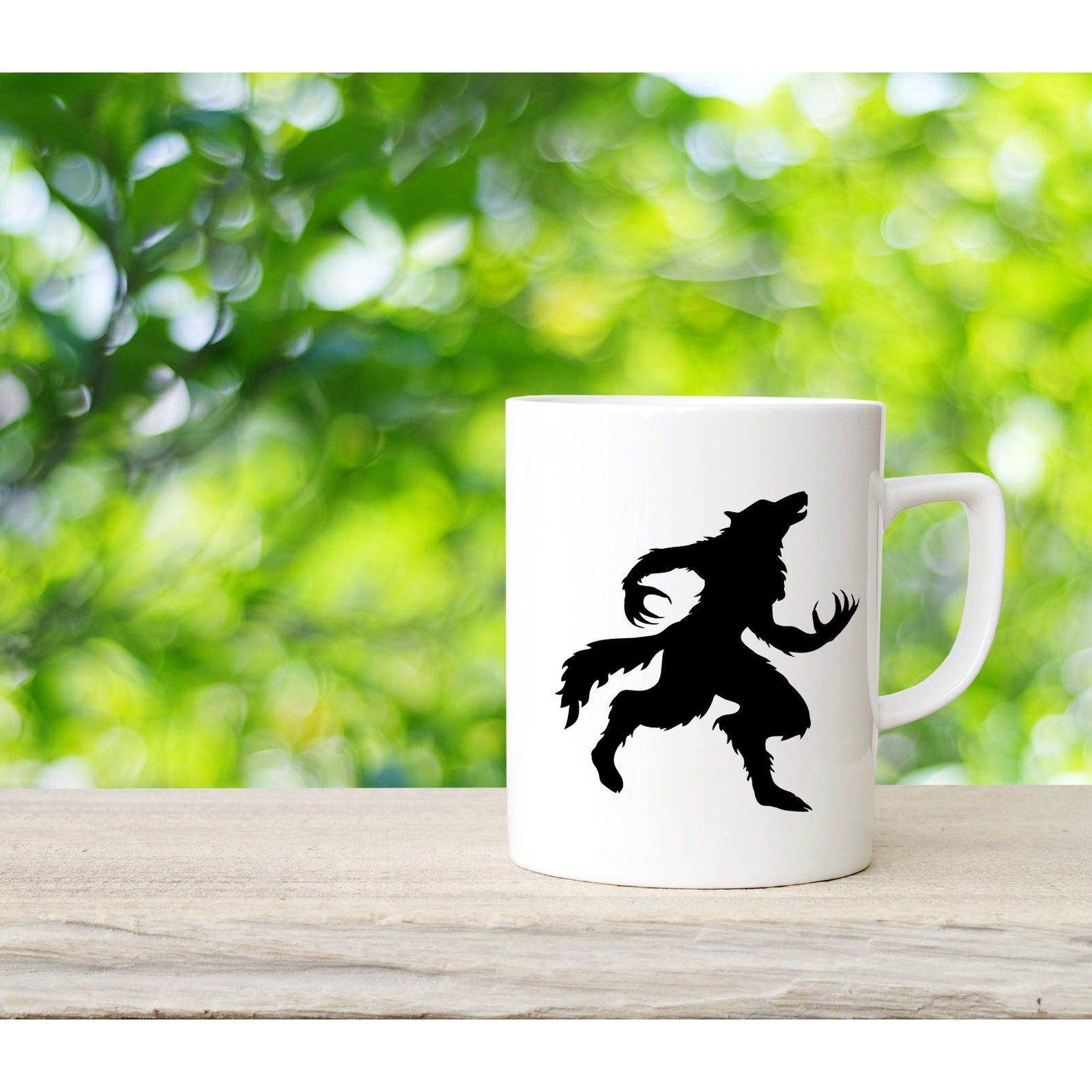 Werewolf Silhouette SVG, Wolf Svg, Wolfman Svg, Horror SVG, Werewolf ...