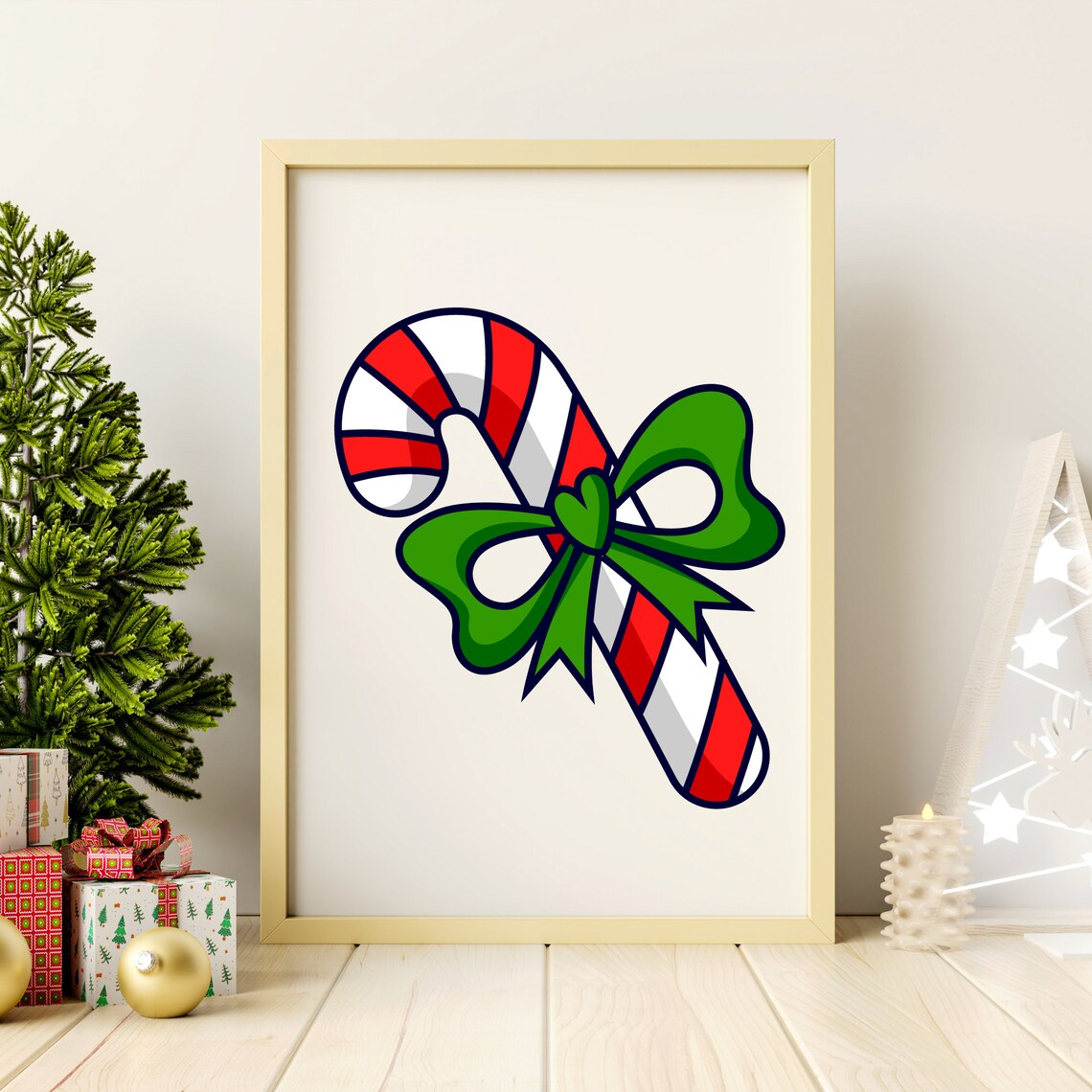 Candy Cane Svg Christmas Candy Svg Candy Canes Clipart - Etsy