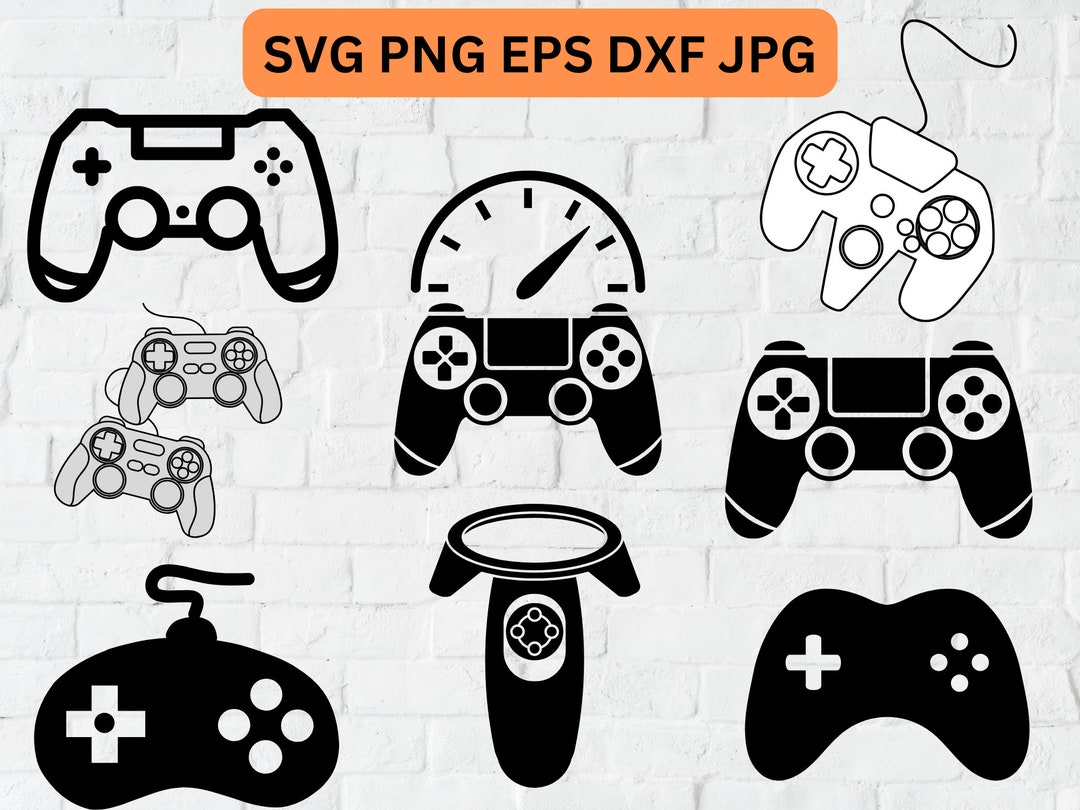Gamer SVG Bundle, Video Games Svg, Game Controller SVG, Joystick Svg ...