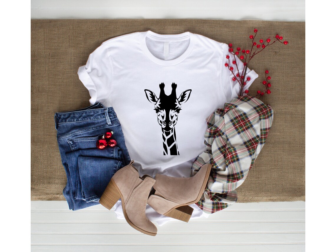 Giraffe Svg, Giraffe Svg Bundle, Giraffe Silhouette, Jungle Animals ...