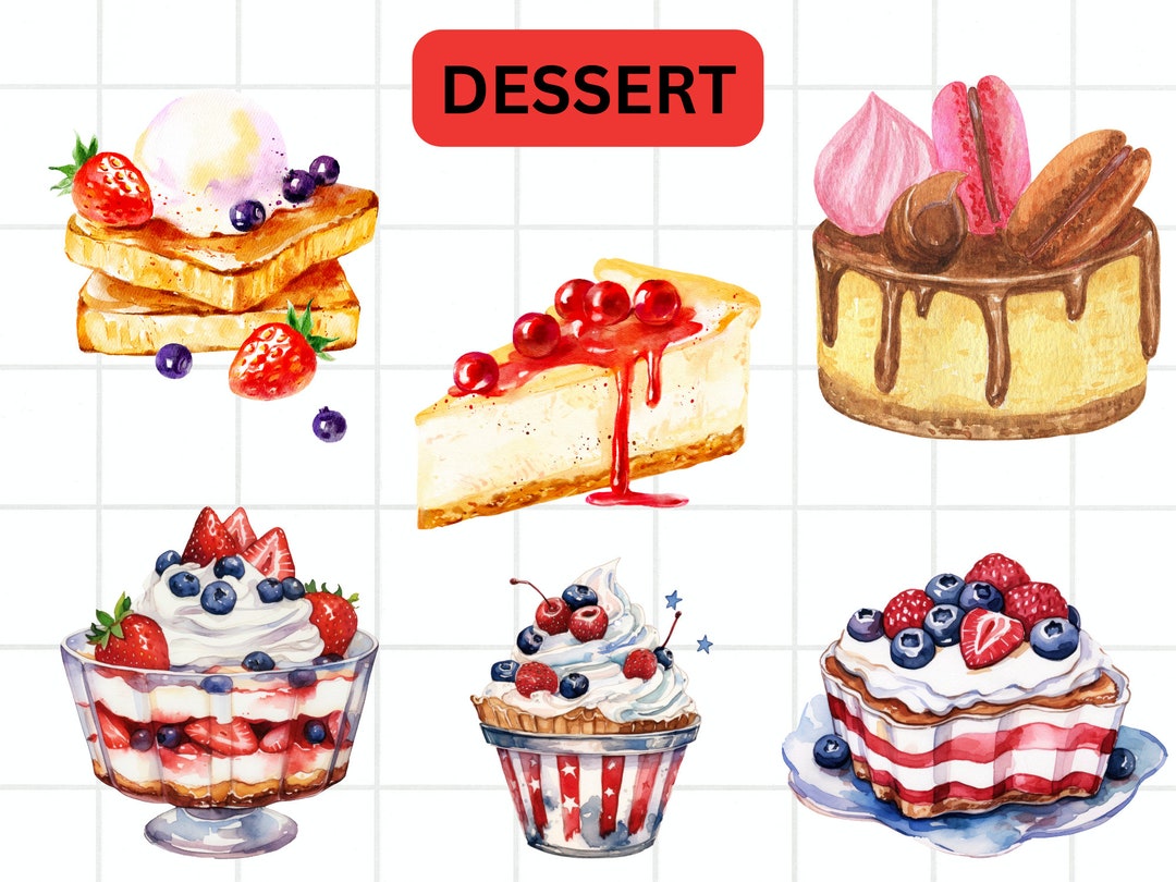 Bakery Dessert Svg Bundle, Cupcake Svg, Delicious Cakes, Cakes Svg ...