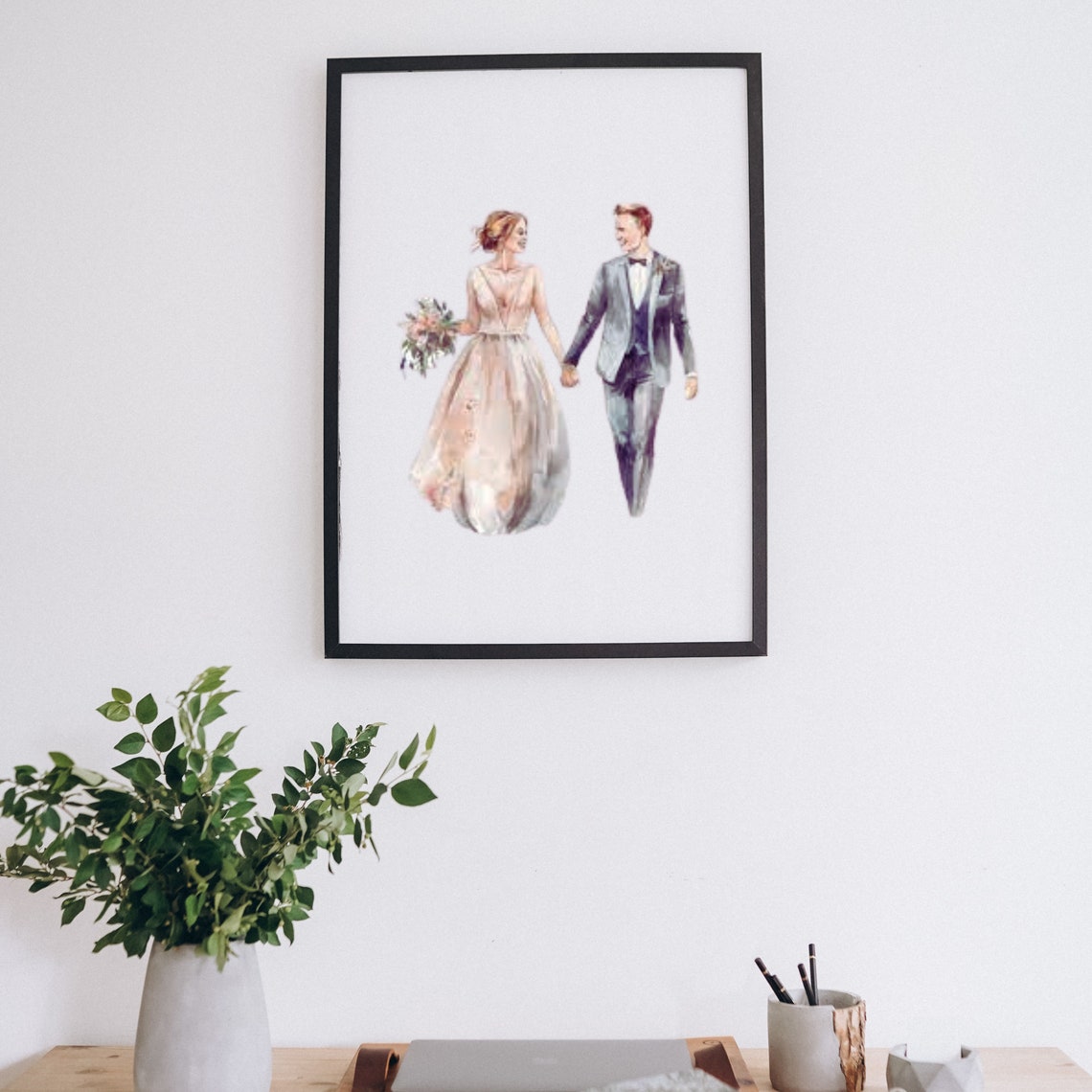 Wedding Watercolour , Marriage Clipart, Bride and Groom Png ...