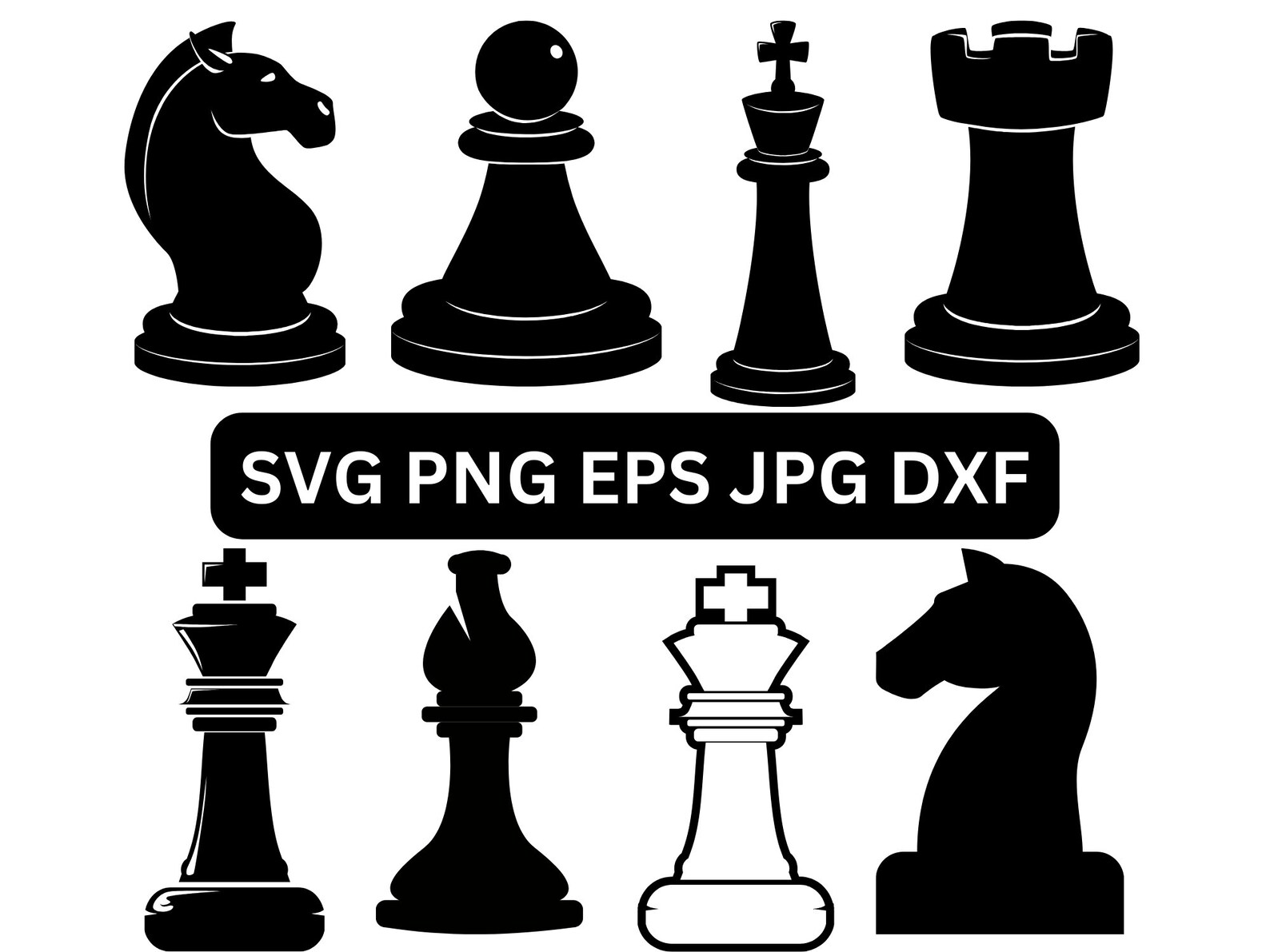 Chess Svg, Chess Pieces Svg, Chess Board Svg, Chess Player Svg, Chess ...