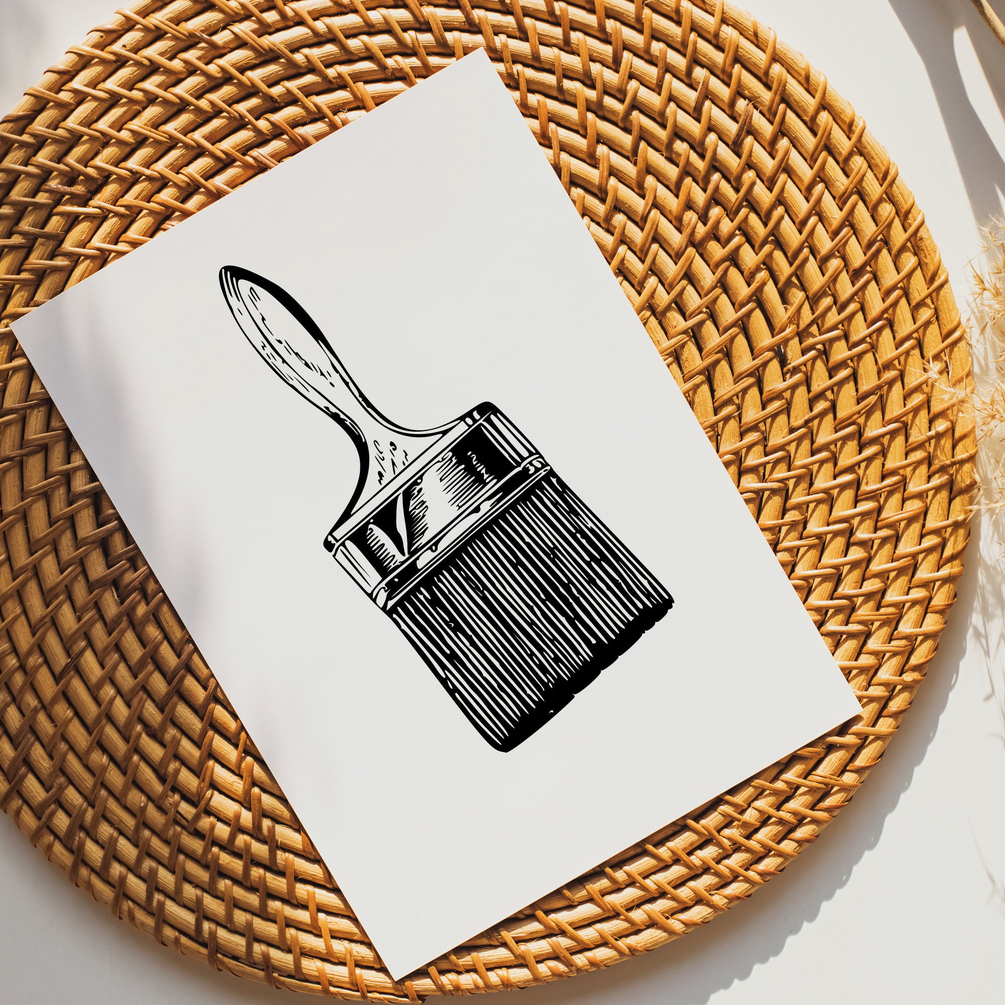 Paint Brush Svg, Artist Brush, Brush Svg, Paint Brush Svg for Cricut ...