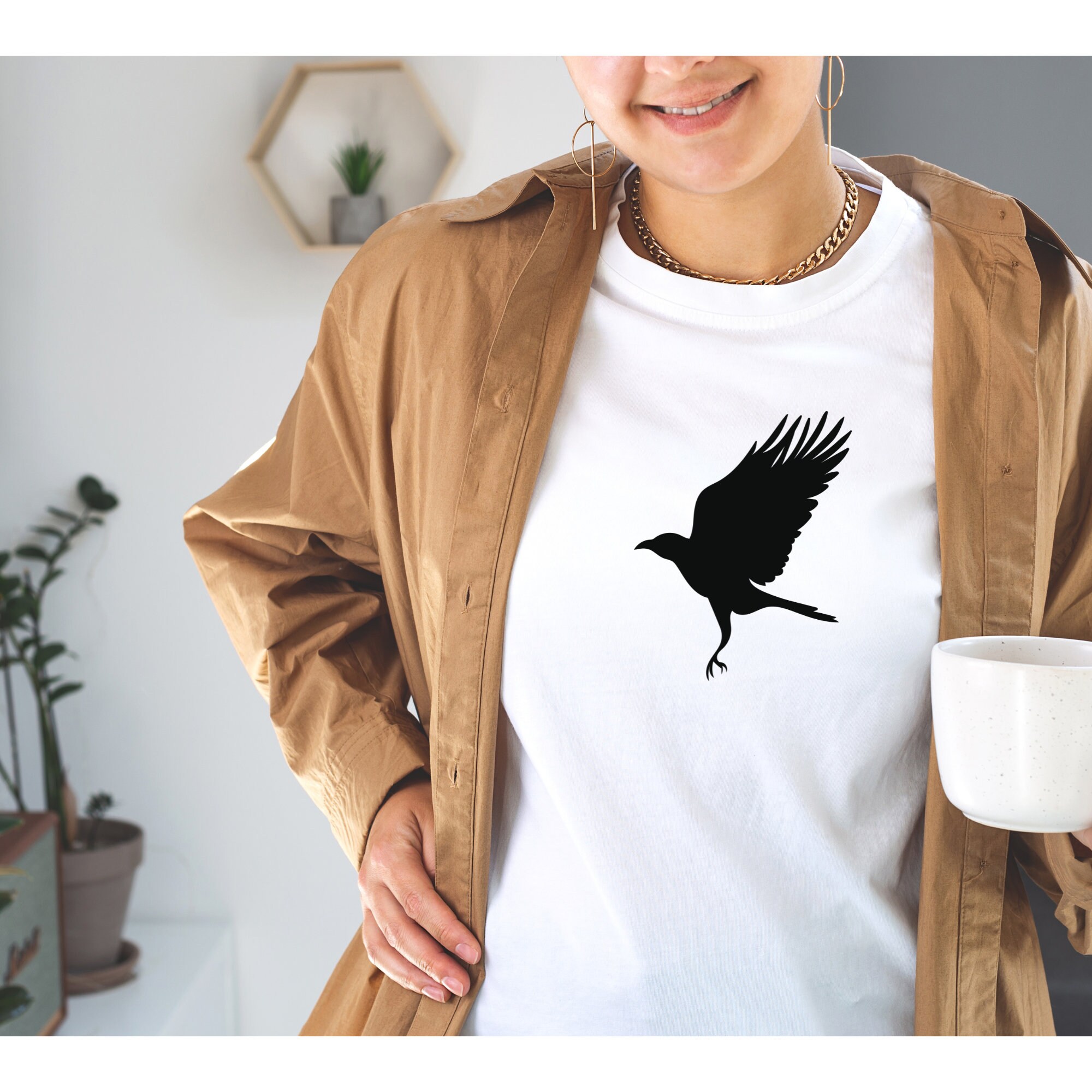 CROW SVG, Crow Svg Files for Circut , Crow Bird SVG Files Bundle, Crow ...