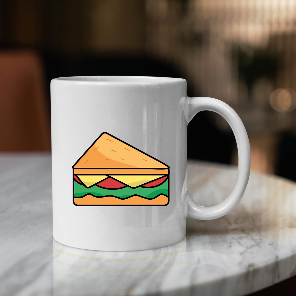 Sandwich SVG Lunch Svg Sandwich Vector Clipart Fast Food - Etsy