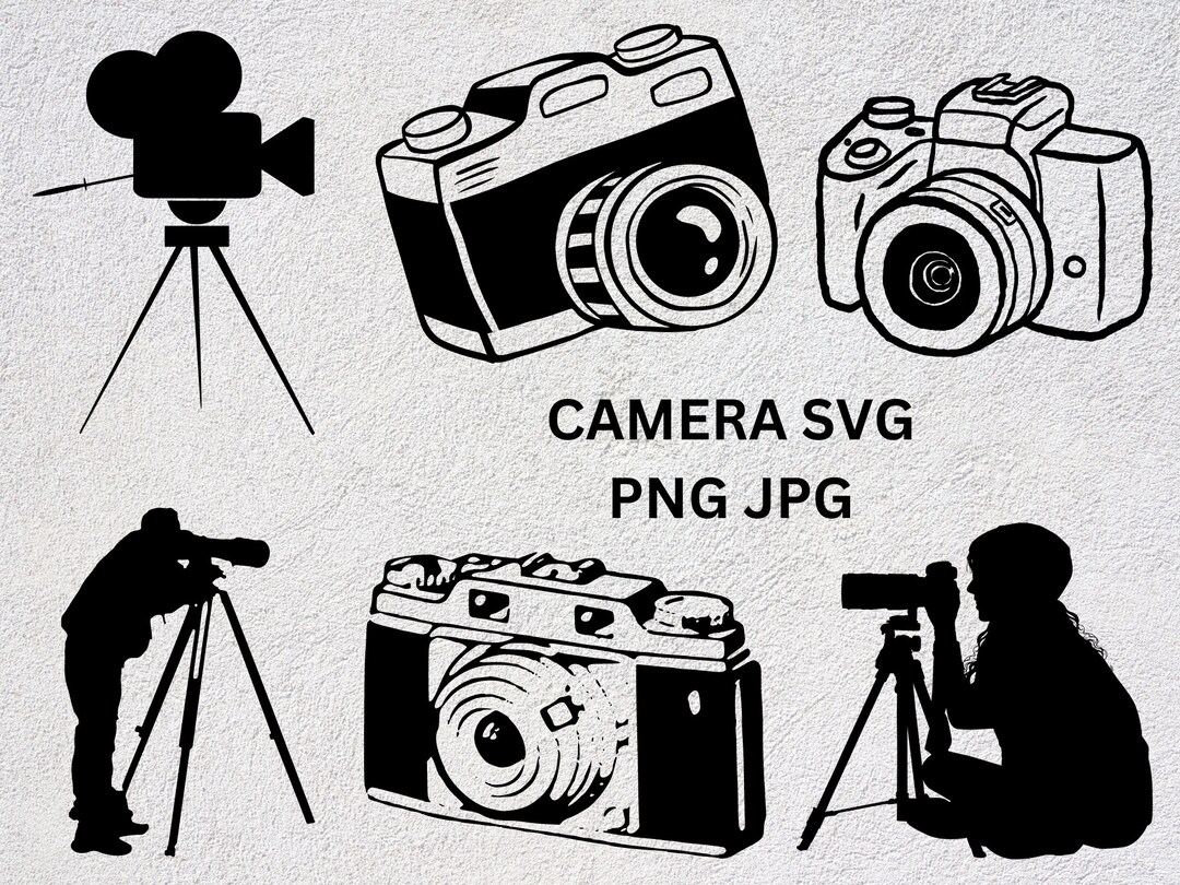 Camera SVG, Camera Cricut, Photography Svg, Camera Vector, Photo Taking ...