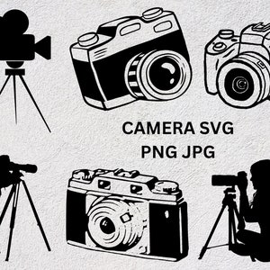 Camera SVG, Camera Cricut, Photography Svg, Camera Vector, Photo Taking ...