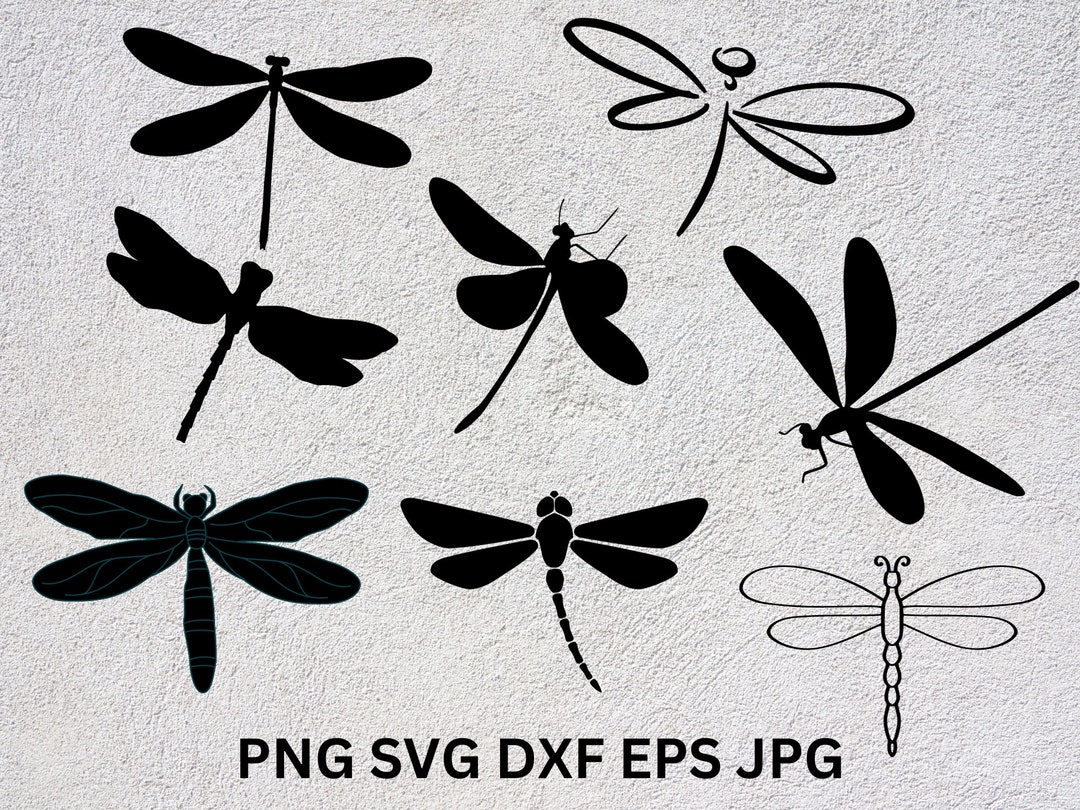 Dragonfly SVG, Dragonfly Vector, Dragonflies, Wings Cut File, Dragonfly ...