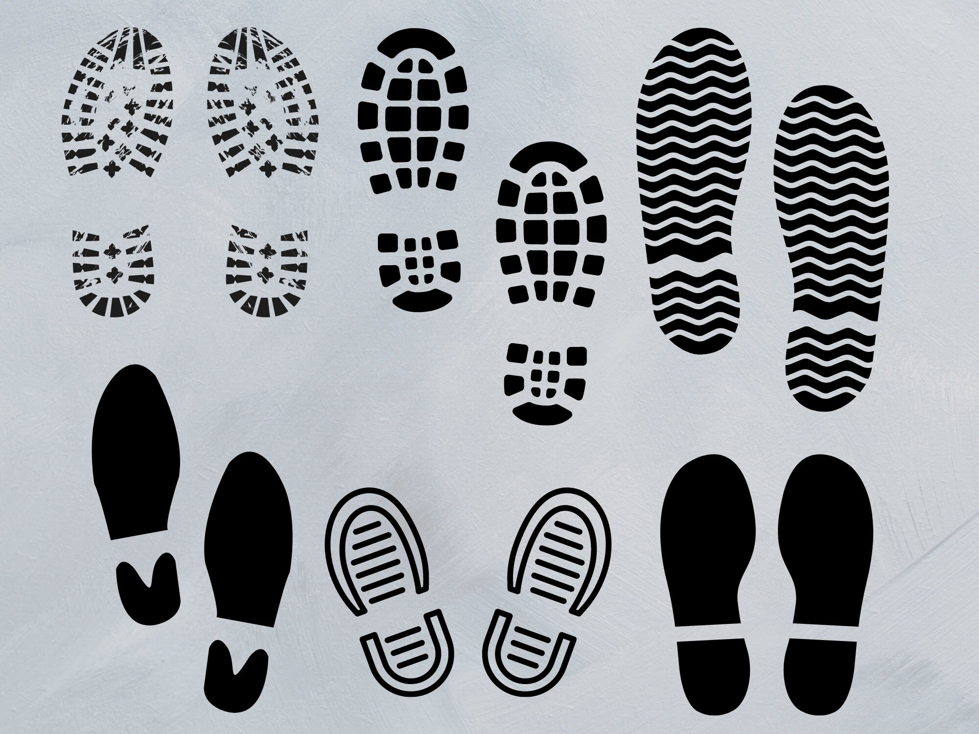 Shoe Print SVG File, Shoe Prints Svg, Baby Shoe Print SVG, Sneakers ...