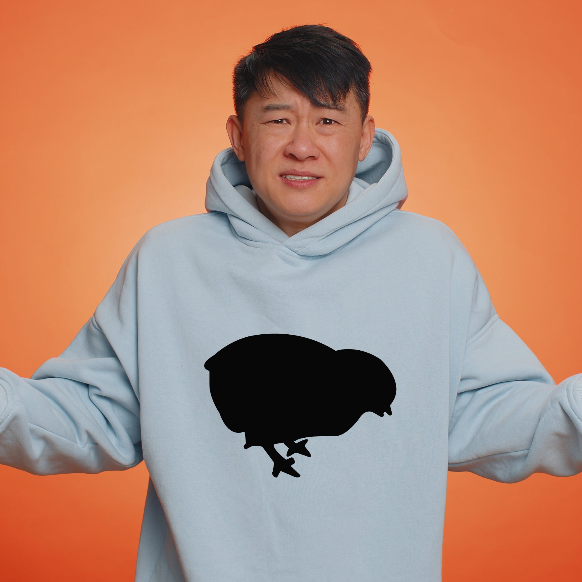 Baby Chick Silhouette SVG Vector Cut File , Baby Chick Svg, Bird SVG ...