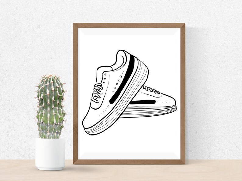 Sneakers SVG Sneakers Sneakers Clipart Sneakers Svg Cut File Sneakers ...