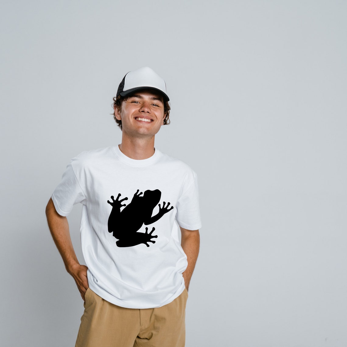 Frog SVG Cute Frog Cut File for Cricut, Frog SVG, Frog Clipart, Frog ...