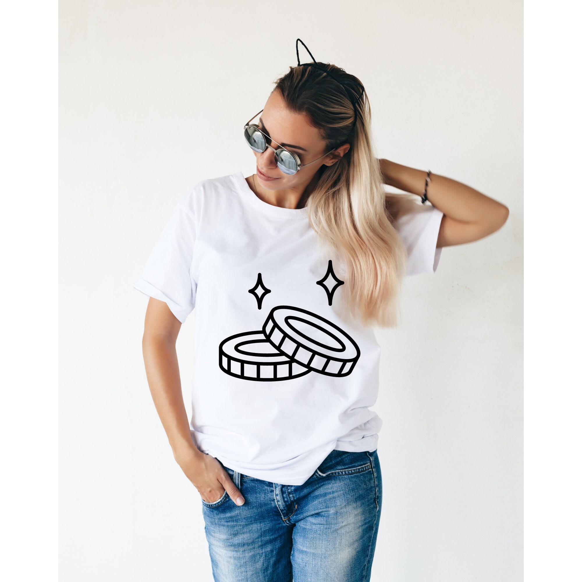 Money Svg, Coins Svg, Coins Clipart, Coins Files for Cricut, Coins Cut ...