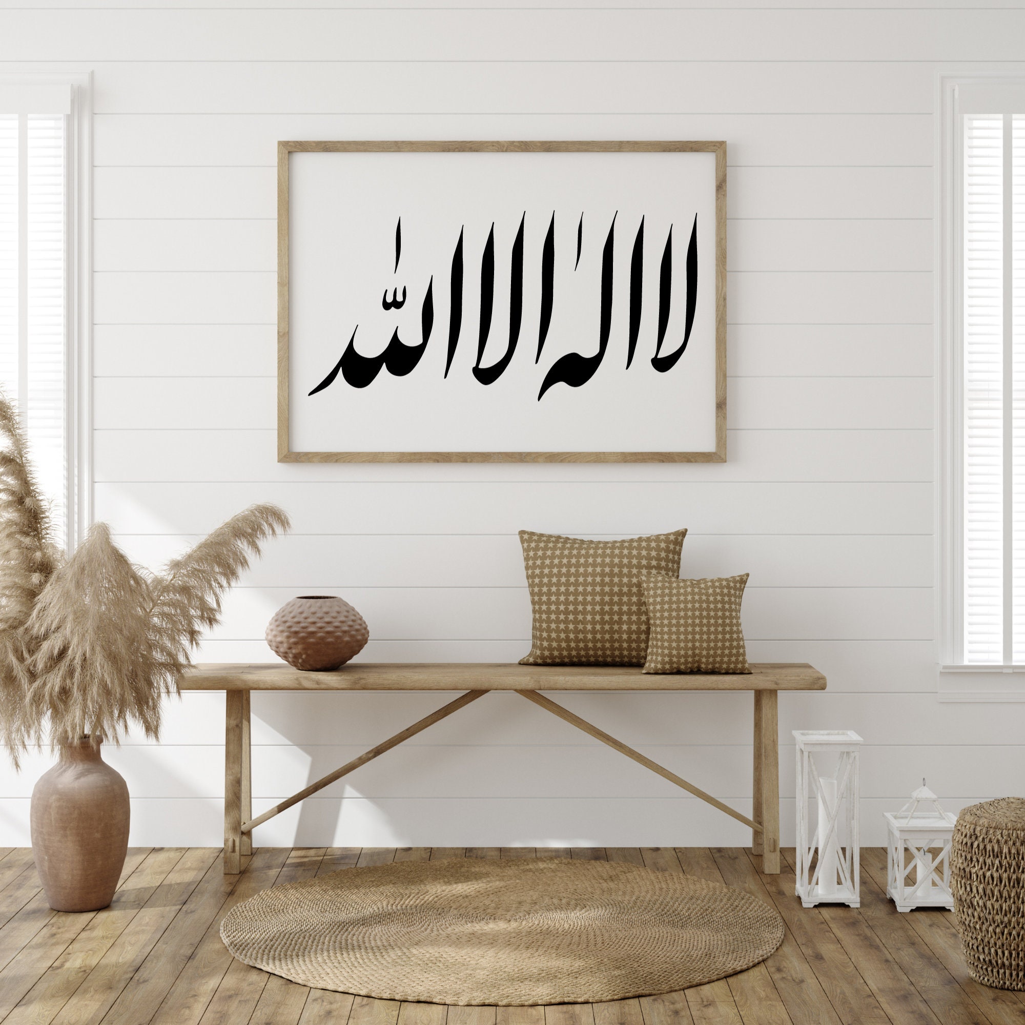 Islamic Kalma Arabic Calligraphy Vector File SVG for Cricut, Muslim ...