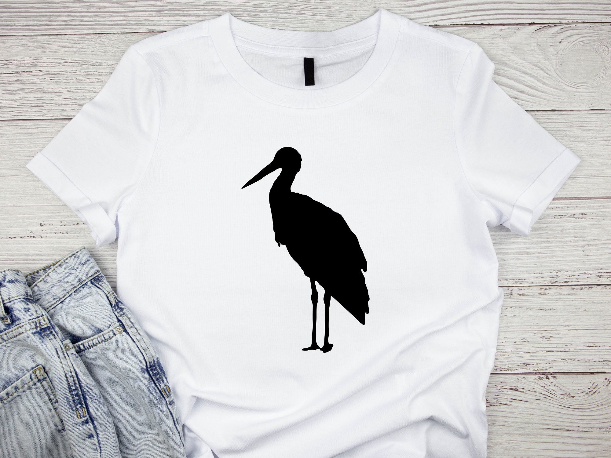 Stork Svg Bundle, Stork Clipart, Stork Cut File, Bird Svg, Bird Clipart ...