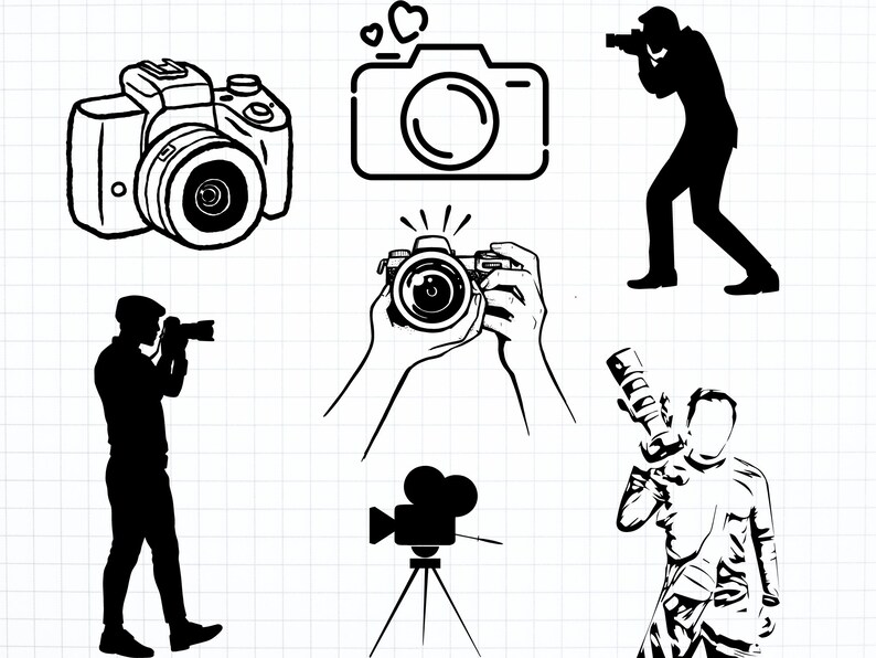 Camera SVG, Camera Cricut, Photography Svg, Photo Taking Svg, Selfie ...