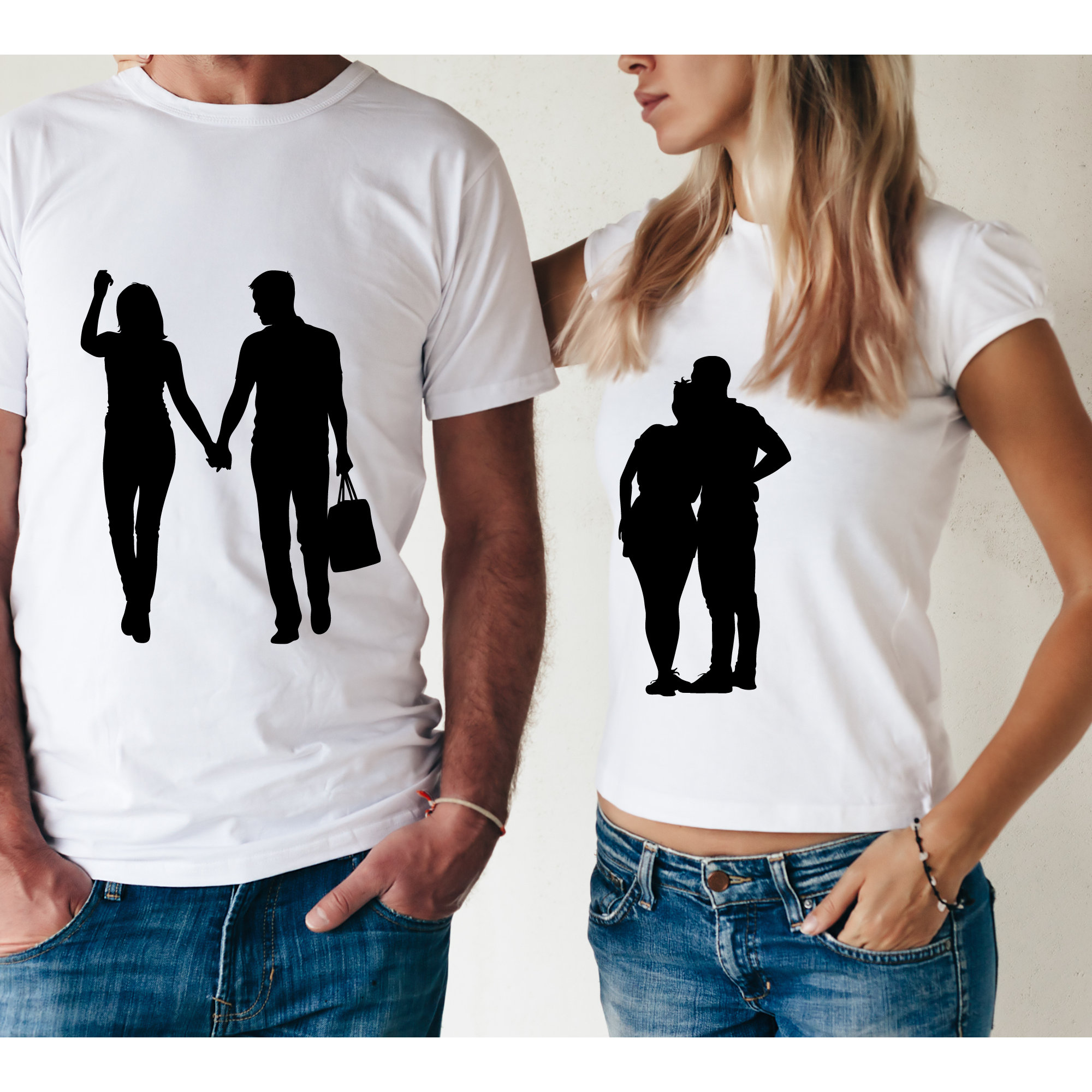 Couple Walking Silhouette , Evening Walk Vector, Couples SVG, Couples ...