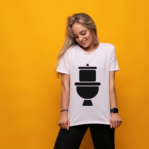 Toilet Seat SVG, Sitting on a Toilet Png, Toilet Paper Clipart ...