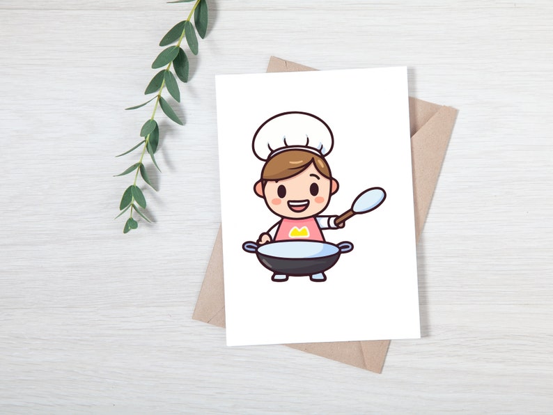 Animated Cooks Clipart PNG Digital Files, Chef Svg Chef Png Cook Svg ...