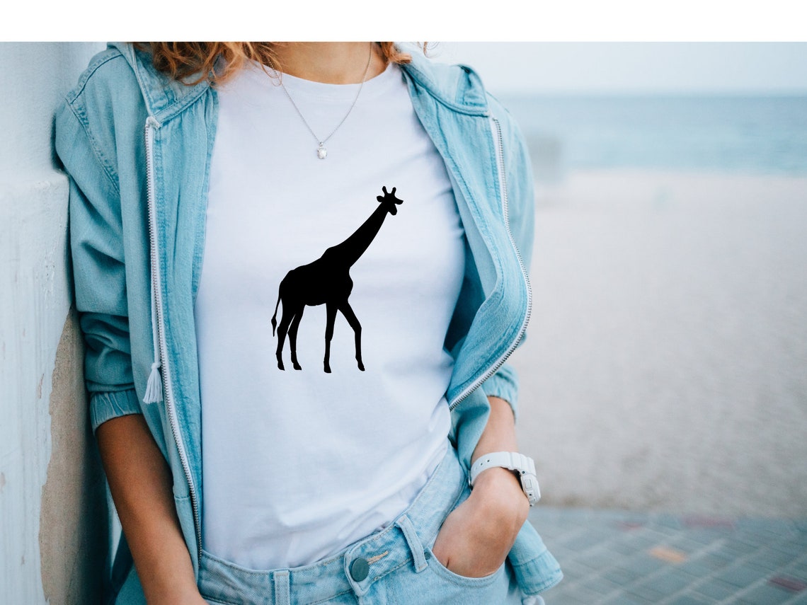 Giraffe Svg, Giraffe Svg Bundle, Giraffe Silhouette, Jungle Animals ...