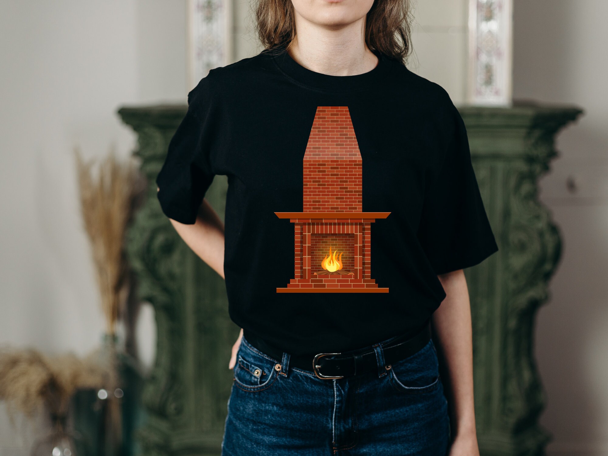 Chimney SVG, Chimney PNG, Brick Clipart, Brick Chimney Svg, House Roof ...