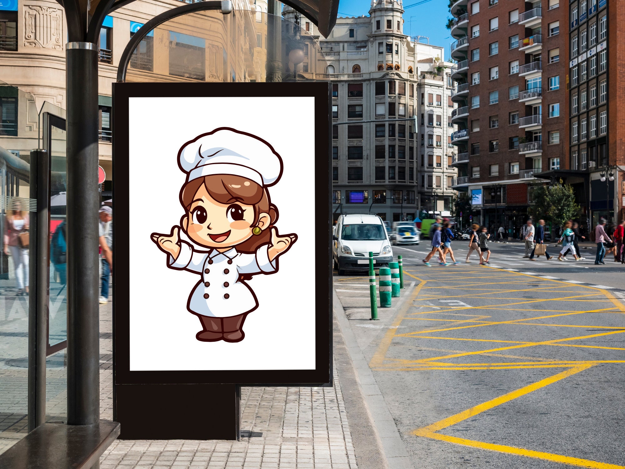 Animated Cooks Clipart PNG Digital Files, Chef Svg Chef Png Cook Svg ...