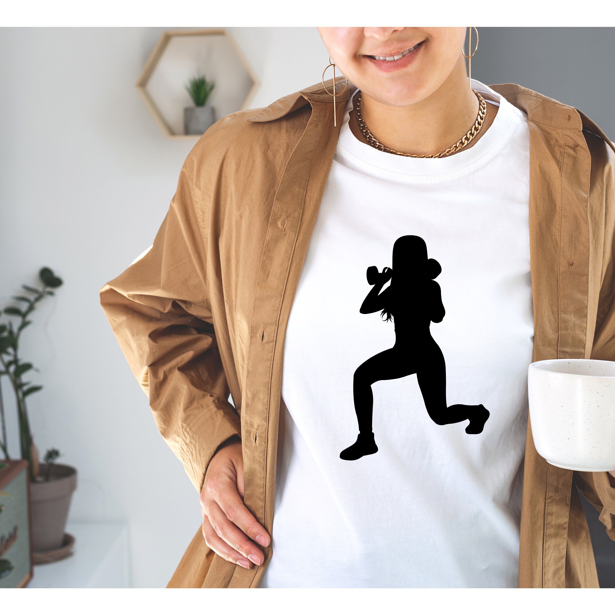 Fitness Girl Svg ,black Woman Svg ,fitness Girls Bundle, Gym, Fitness ...