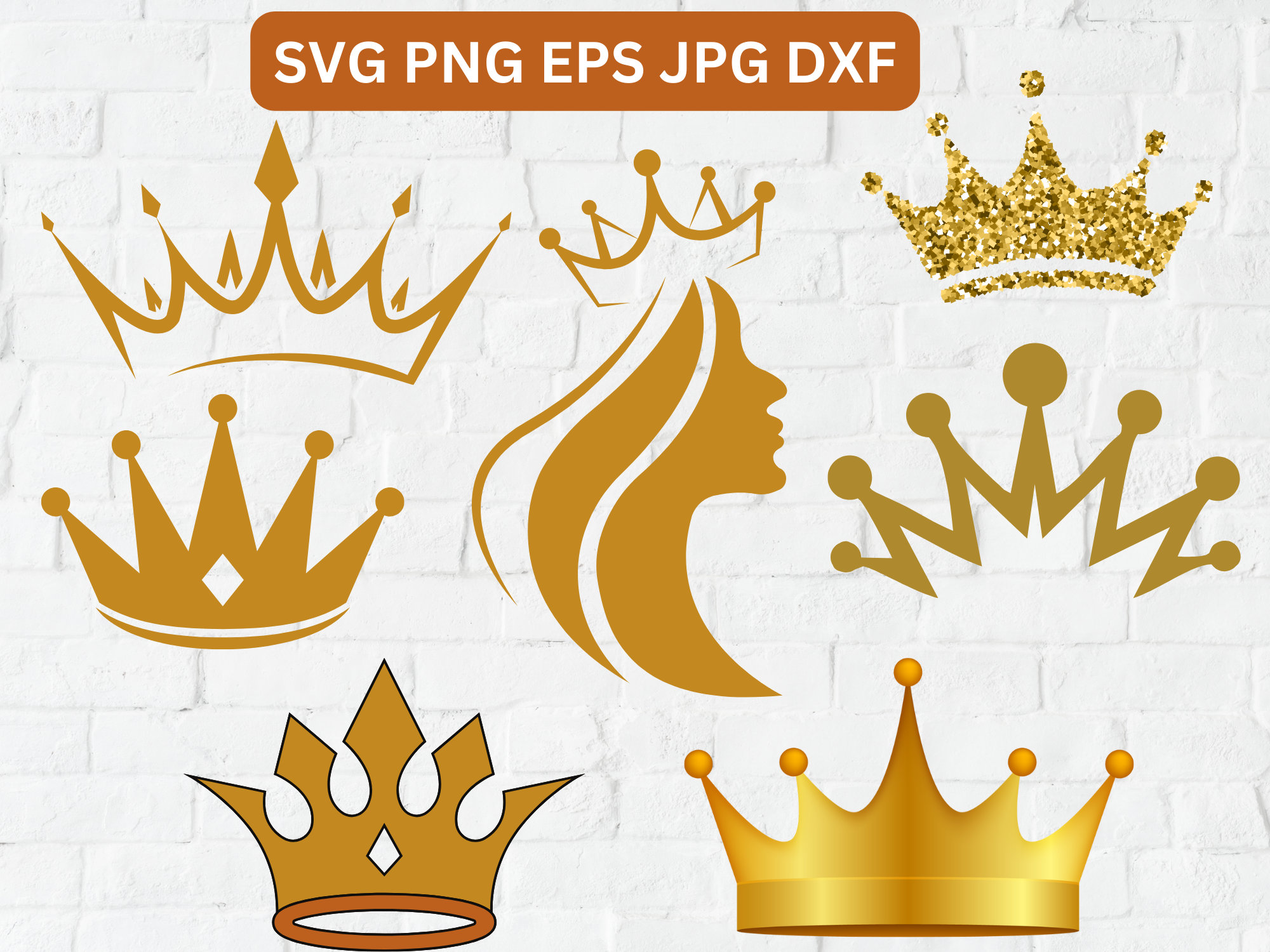 Royal Crown SVG File, Queen Crown SVG, Princess Svg, Gold Queen Crown ...
